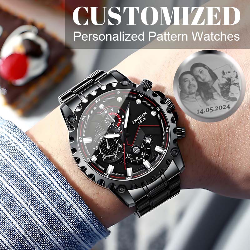 Customized Personalized Pattern Watches – Canvasgiftco